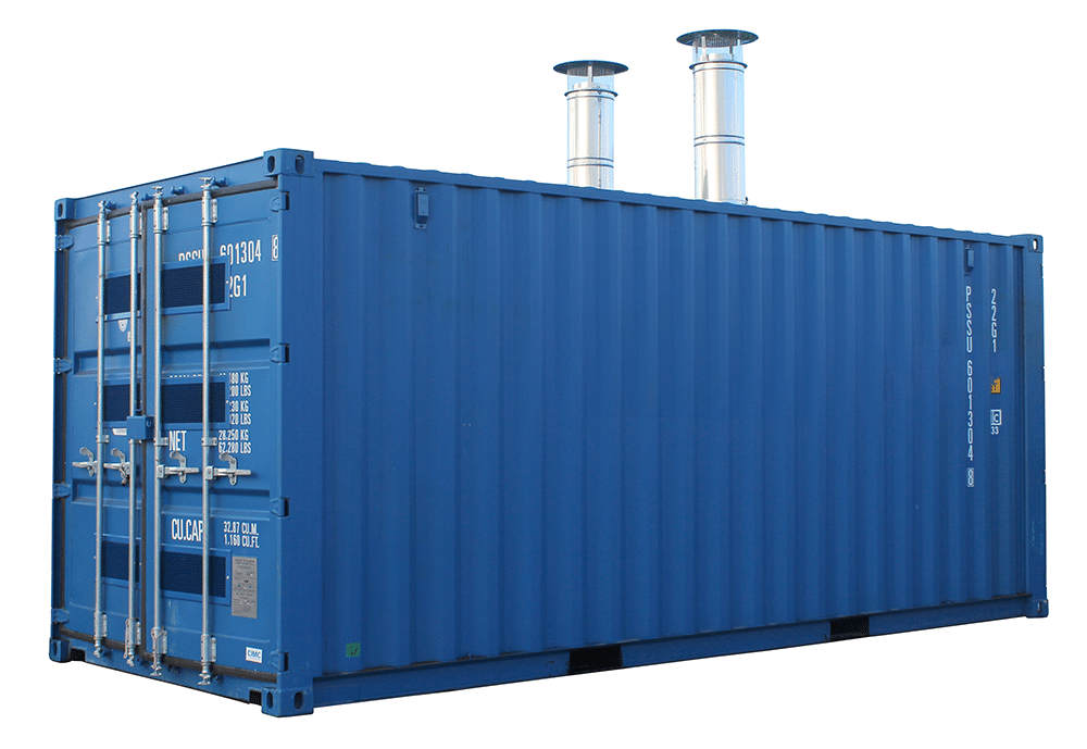 1.2MW Containerised Boiler | UK Boiler Hire & Installation