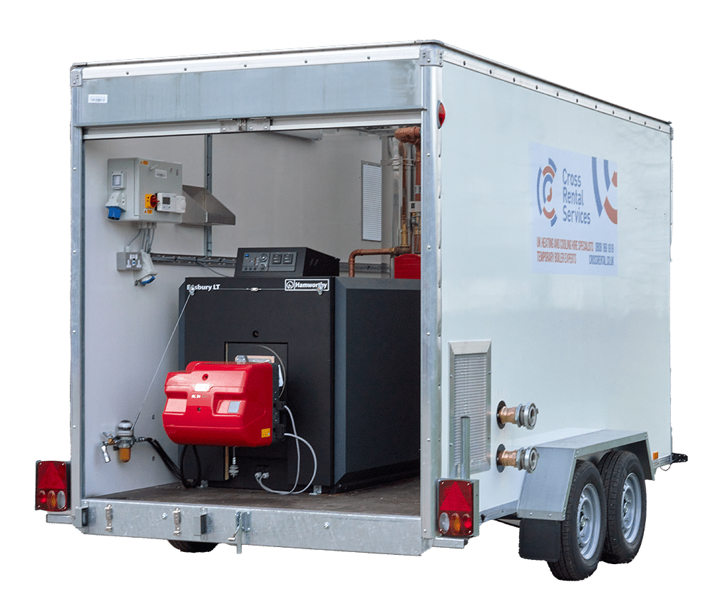 300kW Trailer Boiler | UK Boiler Hire & Installation