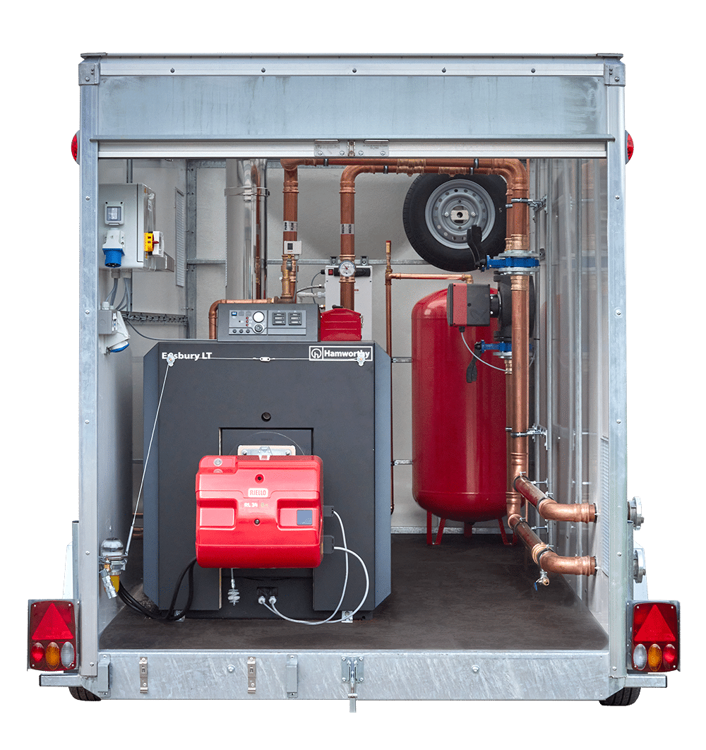 300kW Trailer Boiler | UK Boiler Hire & Installation