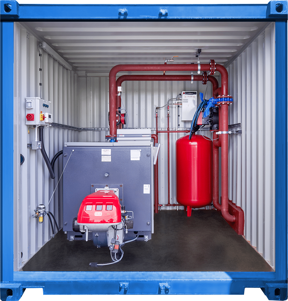 500kW Containerised Boiler | UK Boiler Hire & Installation Services